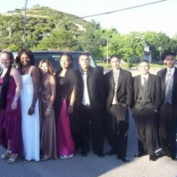 Betsy & Adam | Dresses | Bronze Prom Dress | Poshmark